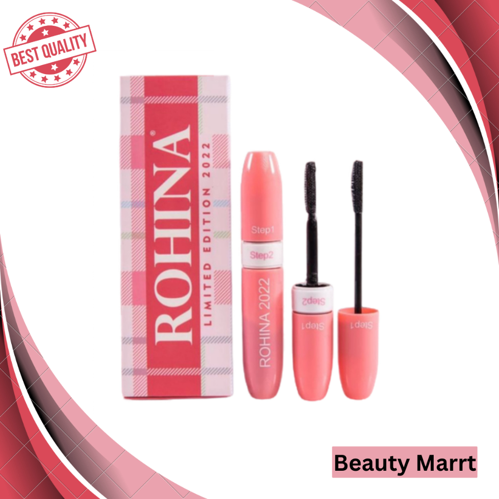 100% original, 2 step ROHINA MASCARA PICK NEW EDITION LIMITED 2022 ...