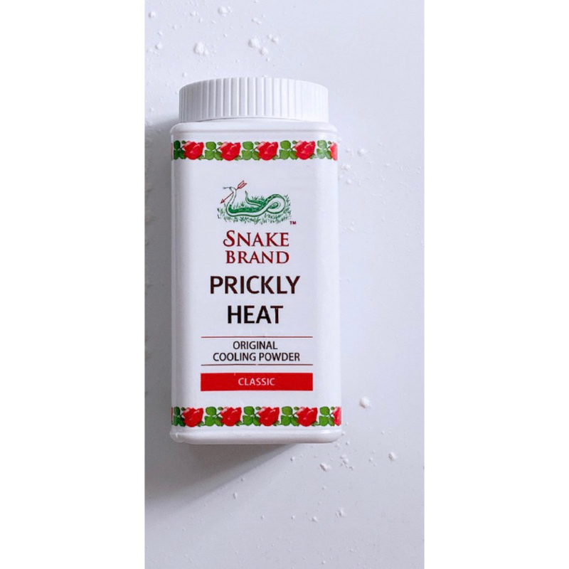 Snake Brand Prickly Heat Cooling Powder (50g) Bedak Cap Ular - Classic ...