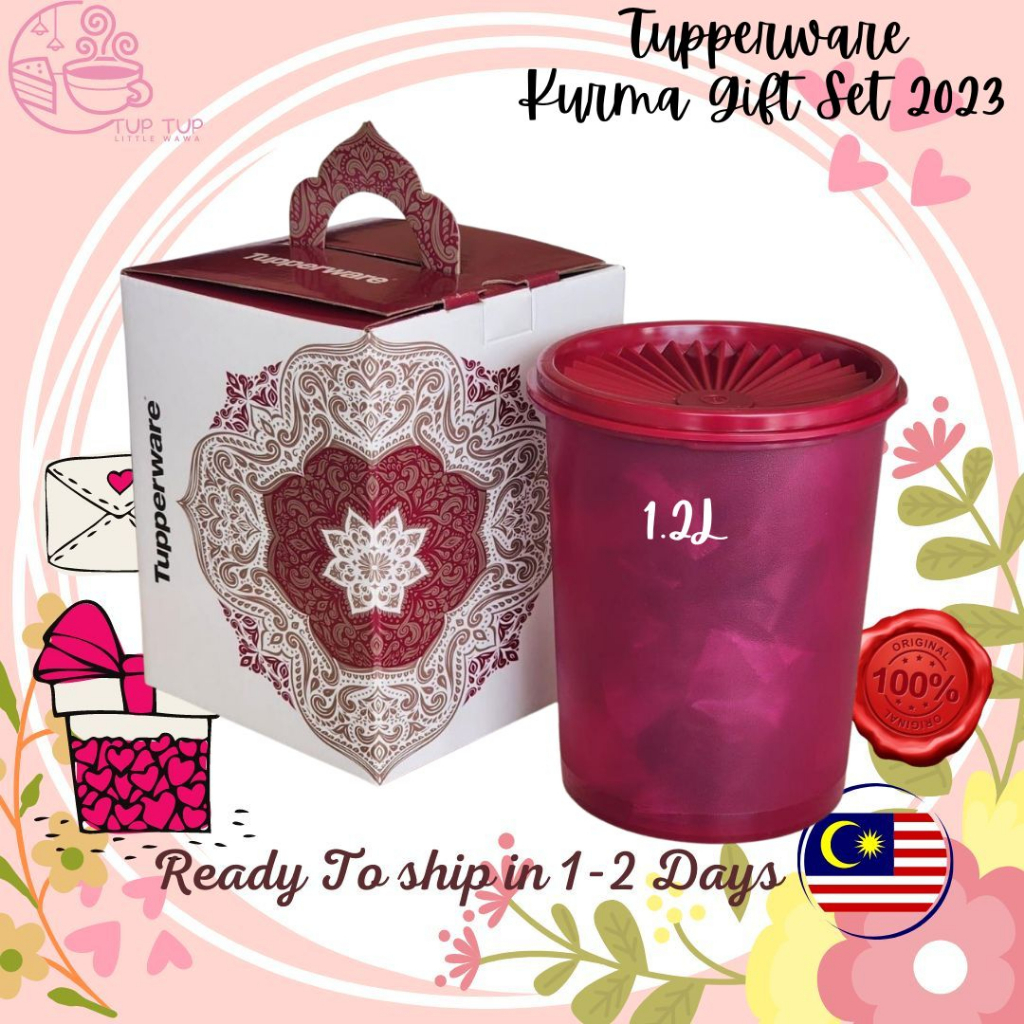 🎁 Hadiah Tupperware🎁DiYWish card 🎁REKA WISH KURMA GIFT SET BERKAS RAYA ...