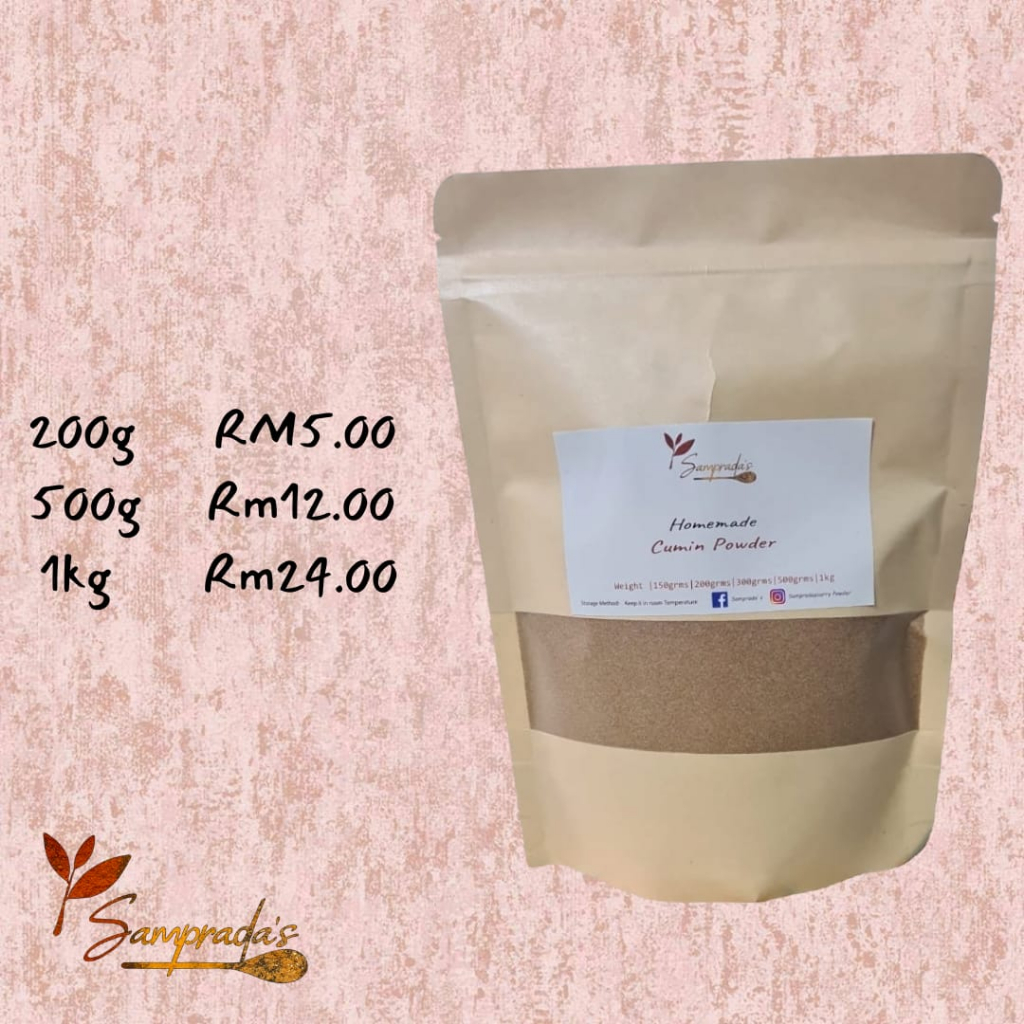 Serbuk Jintan Putih Samprada's Cumin Powder | Shopee Malaysia