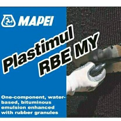 MAPEI PLASTIMUL RBE MY (4KG REPACKED) Rubberised Bituminous Emulsion ...