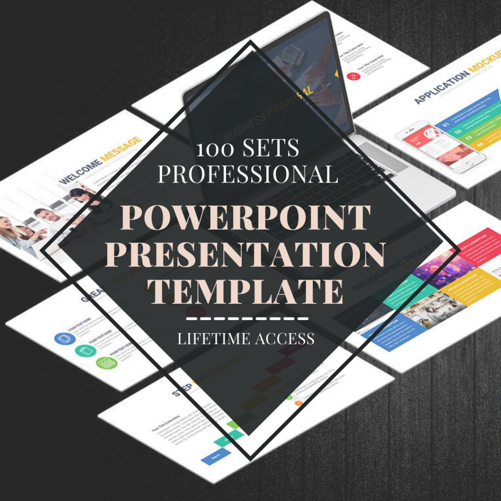 100+ Sets Professional Powerpoint Presentation Slides Template | Shopee ...