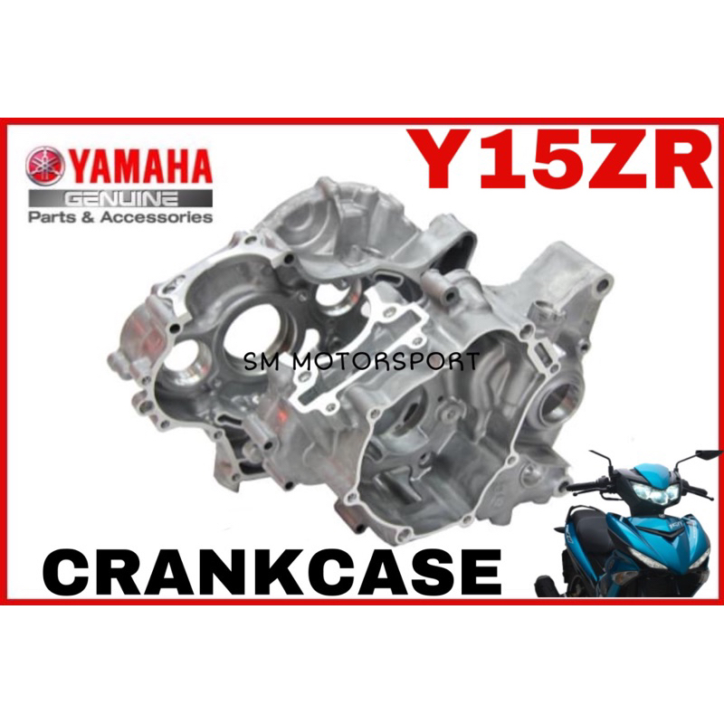 Y15ZR V1 V2 CRANKCASE SET LEFT RIGHT YAMAHA 100% ORIGINAL HLY | Shopee Malaysia