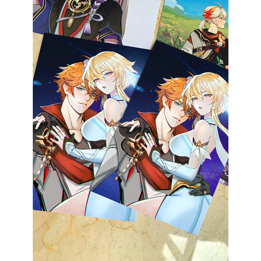 Genshin Impact Childe Lumine CHILUMI print | Shopee Malaysia