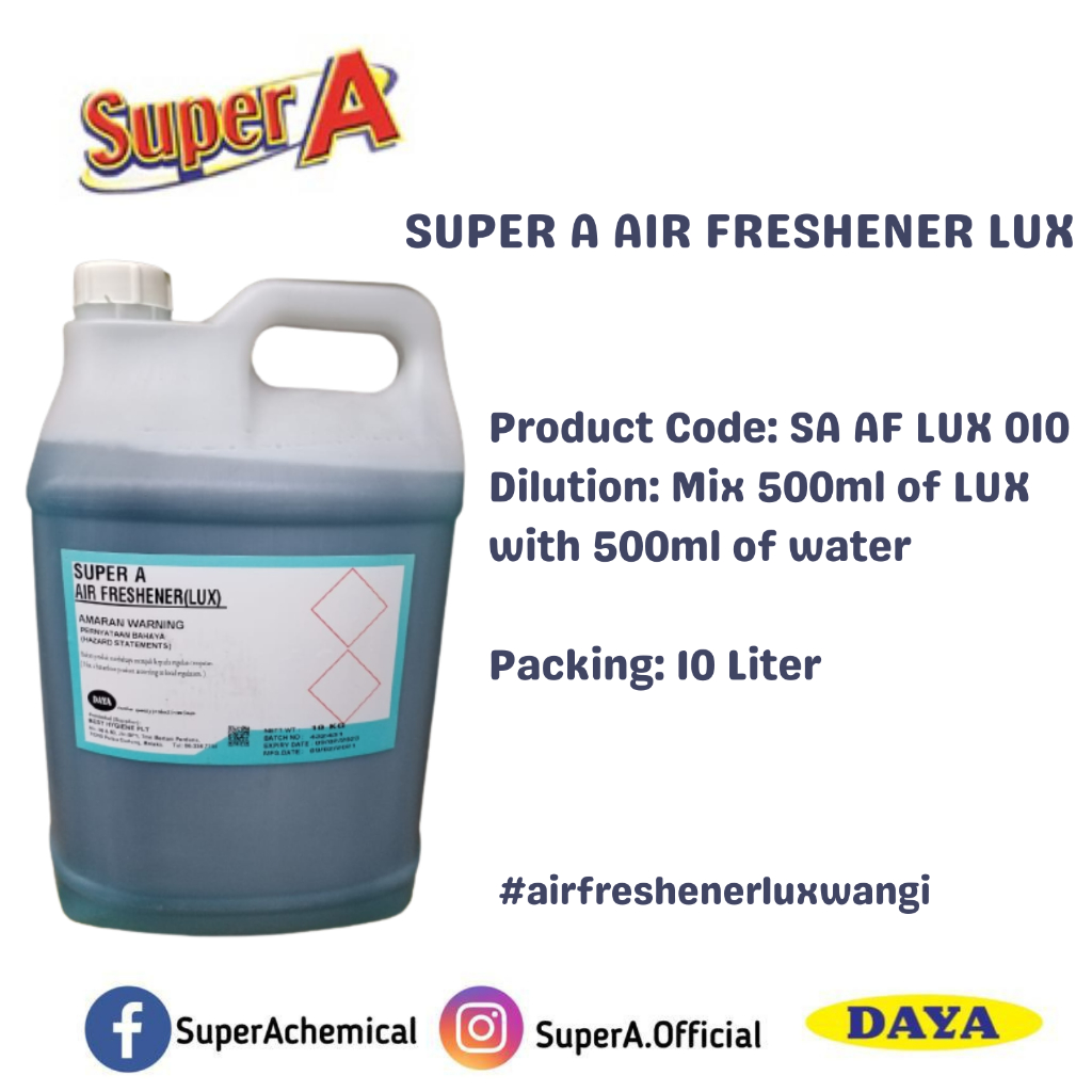 Super A Air Freshener Lux 10kg | Shopee Malaysia
