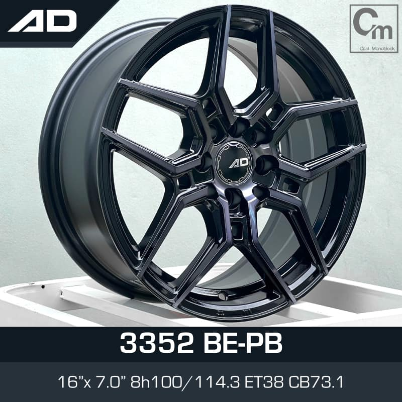 AD 16 inch 7JJ 4X100 4X114.3 ET38 ORI CAR SPORT RIMS WHEELS 3352 ...