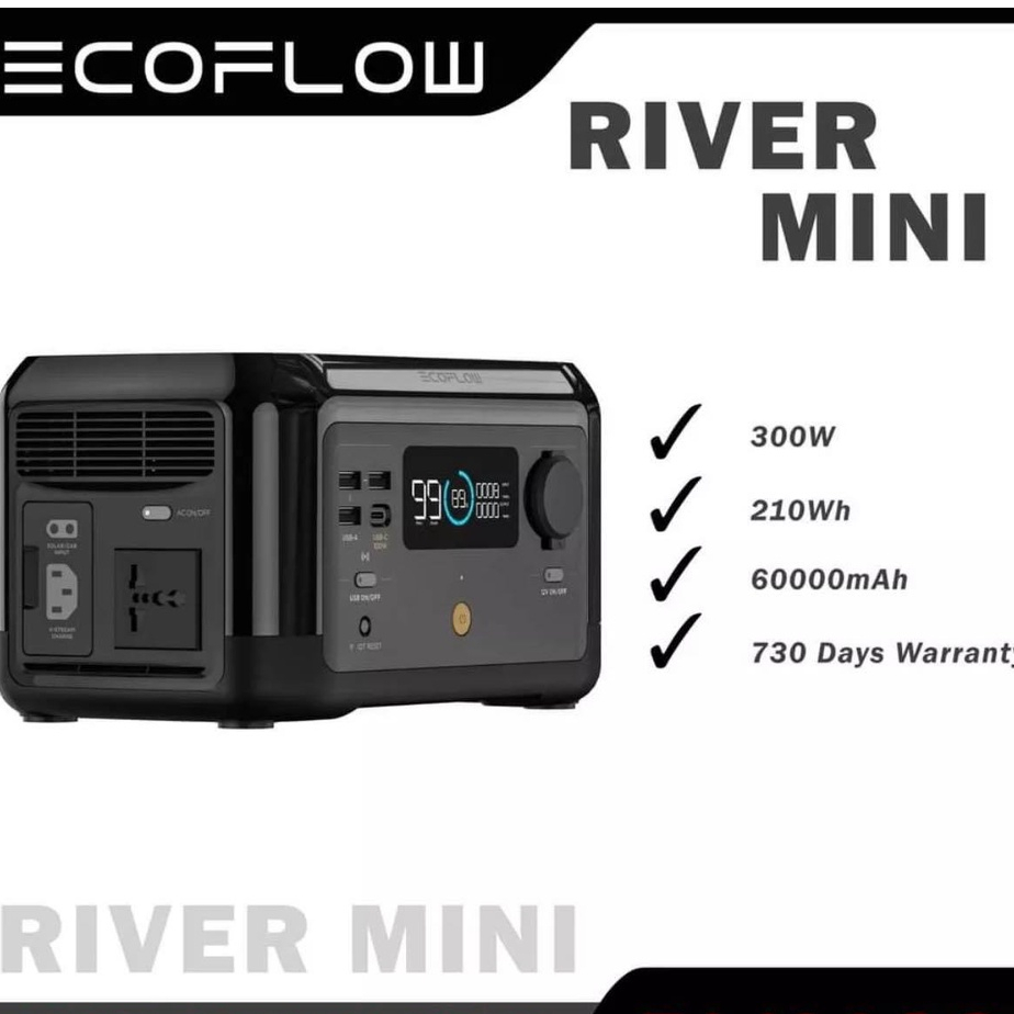 ECOFLOW RIVER Mini Power Station Portable | Shopee Malaysia
