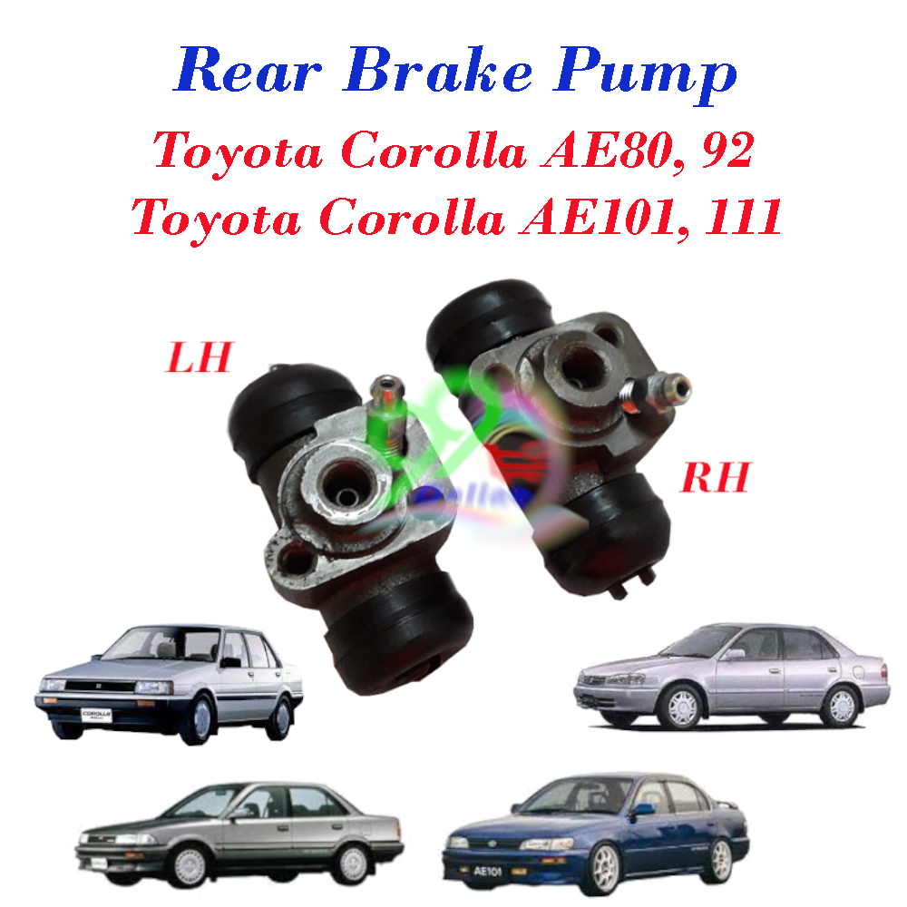 Rear Brake Pump for Toyota Corolla KE20, KE70, AE80, AE92, AE101, AE111 ...