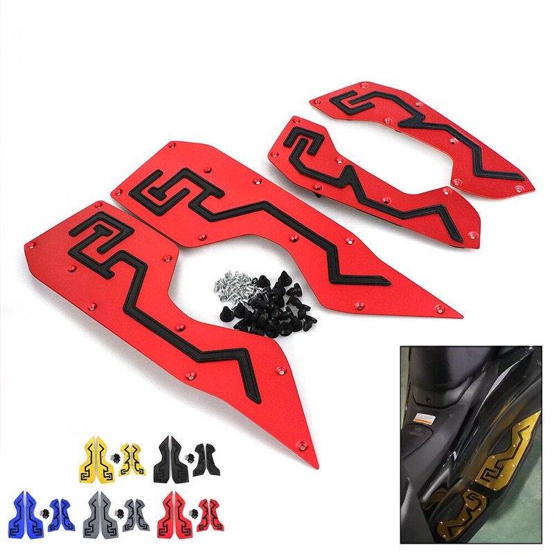 YAMAHA NMAX V2 NMAX155 NEW CARPET FOOTREST FOOT REST PANEL PAD PLATE ...