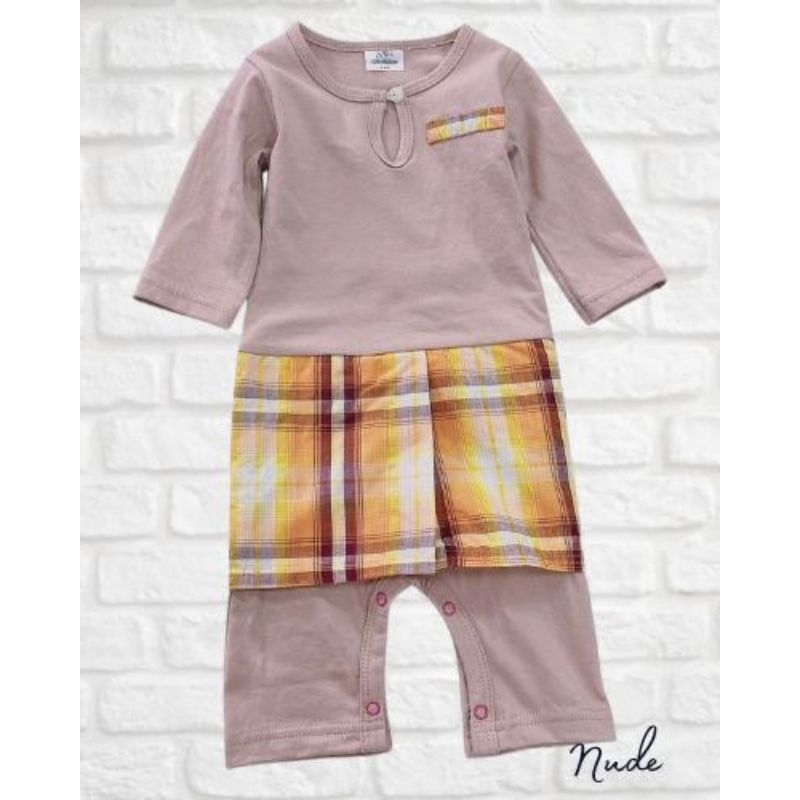 Romper Baju Melayu Baby Peach Nude Light Brown Jumper Sampin Raya 2023 | Shopee Malaysia