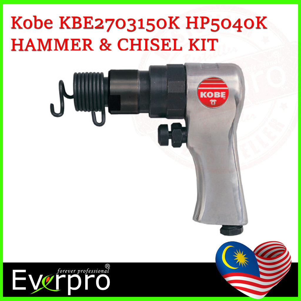 Kobe KBE-270-3150K HP5040K Air Hammer & Chisel Kit | Shopee Malaysia