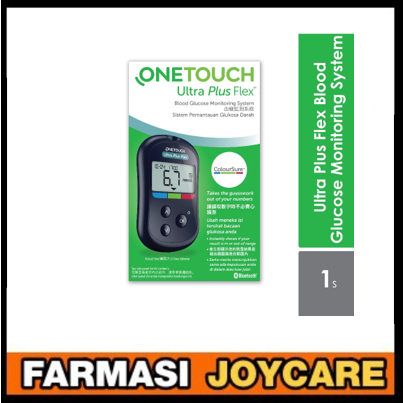 One Touch Ultra Plus Flex Blood Glucose Monitoring System Meter ...