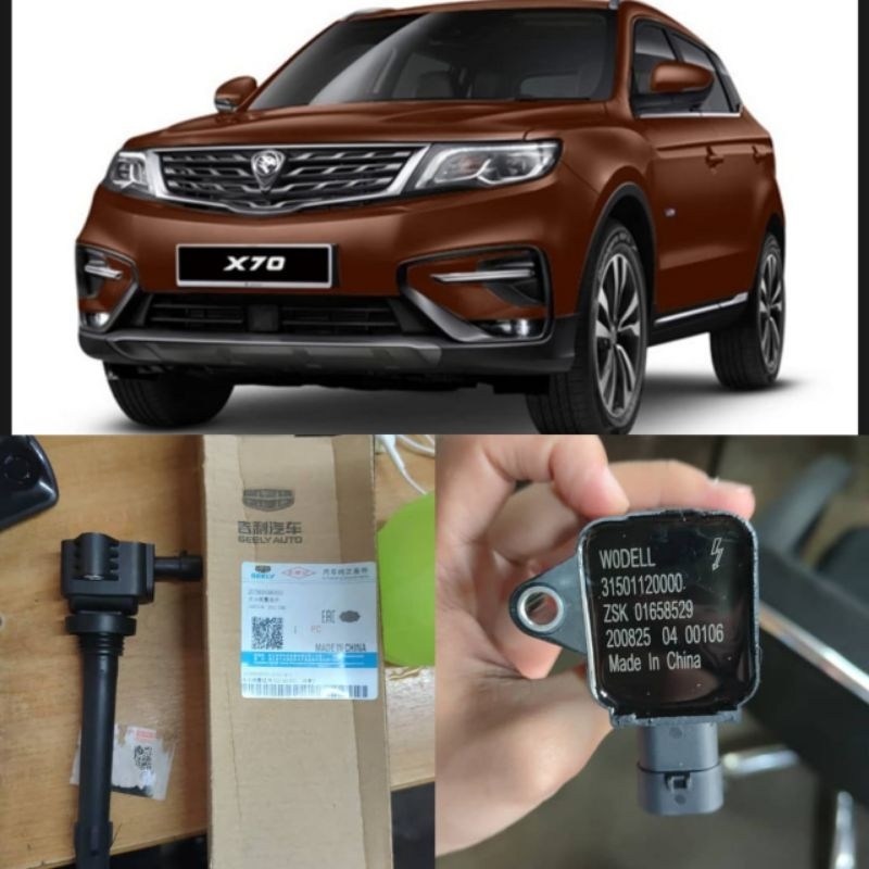 100% ORIGINAL GEELY / PROTON X70 IGNITION COIL / PLUG COIL | Shopee ...
