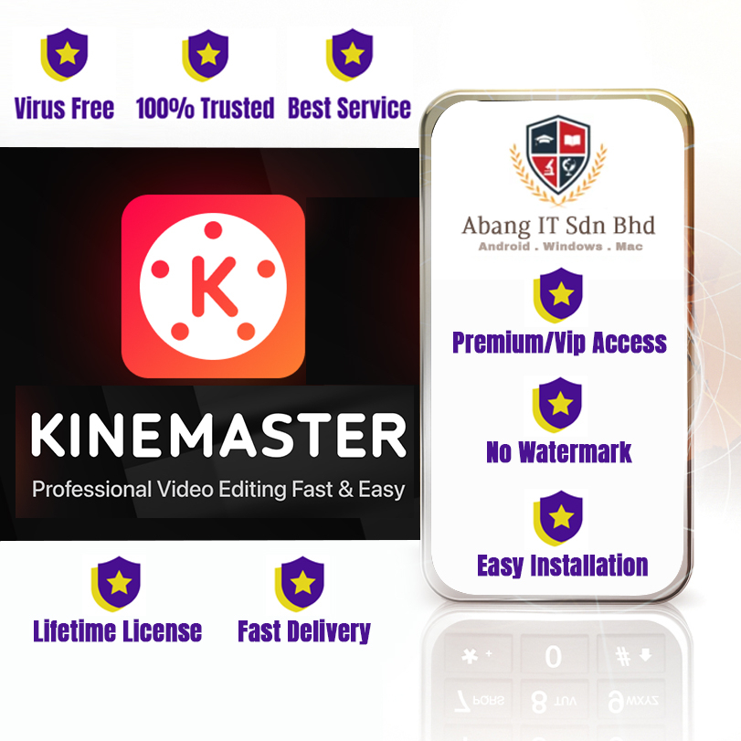 Kine.Master Pro Premium - Lifetime Update - Latest 2024 Version ...