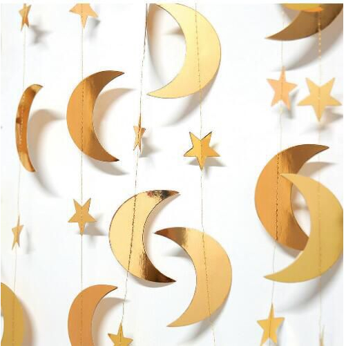 Moon Star Home Deco Wall Party Birthday Marry Shop Balloon Decoration ...