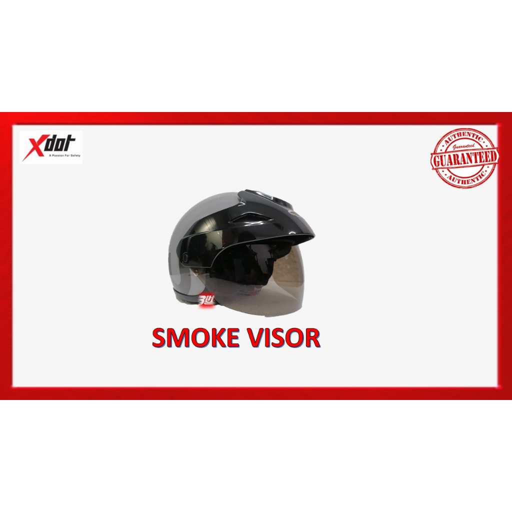 HELMET Xdot G118 Steng with visor SIRIM APPROVE with CLIP 60cm L SIZE X ...