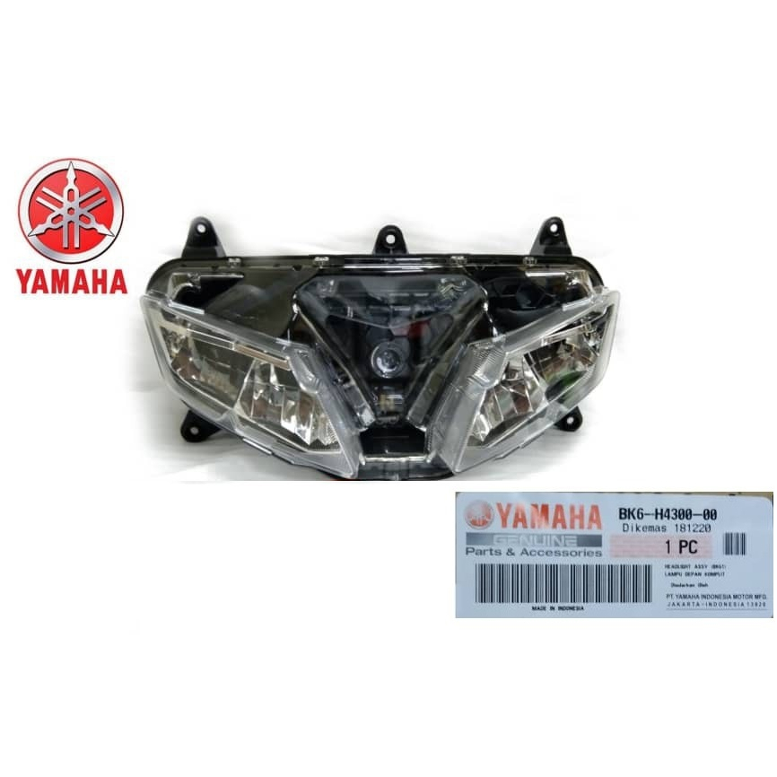 Original Yamaha R15 V3 Head Lamp Lampu Besar HeadLamp Depan Assy BK6 ...