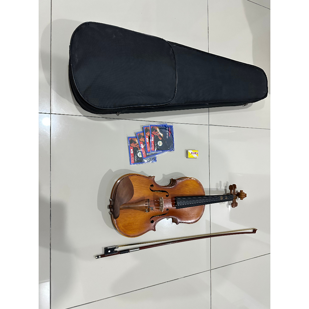 Second Hand Violin Set with Free 4 Strings | Shopee Malaysia