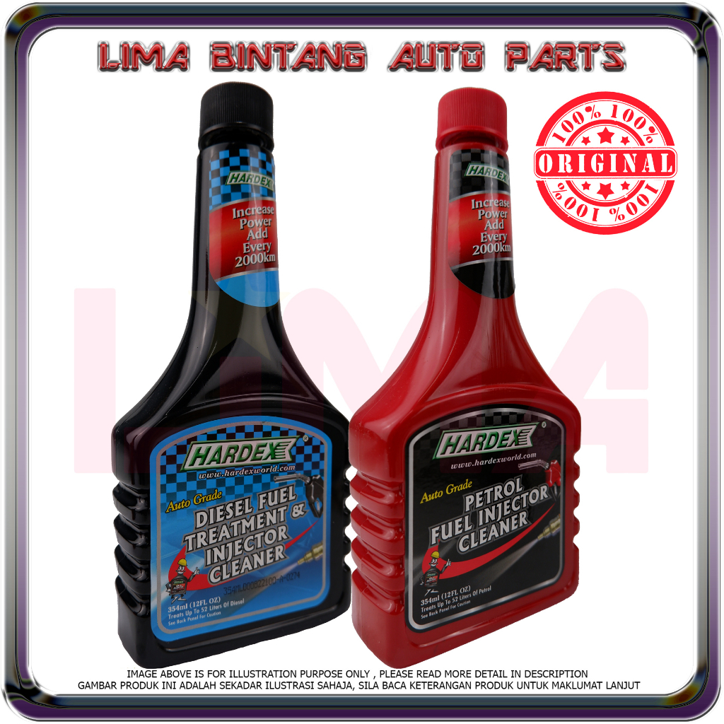Hardex Petrol / Diesel Fuel Treatment & Injector Cleaner 354ml ...