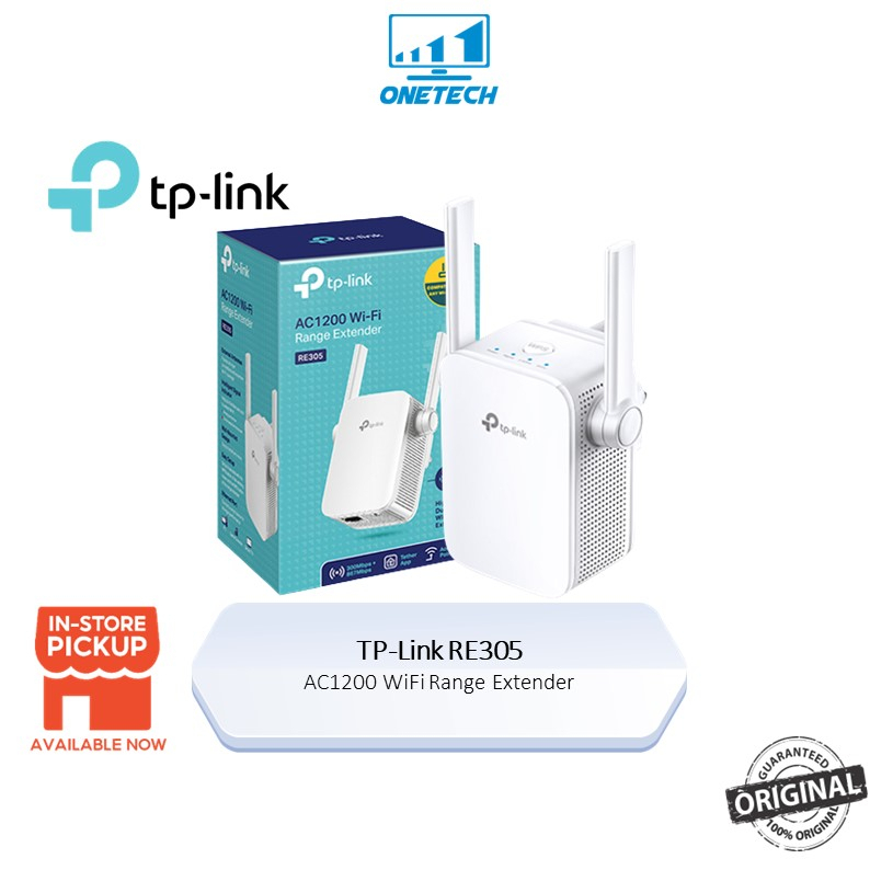 TP-Link RE305 AC1200 Wi-Fi Range Extender (High-Speed Dual Band Wi-Fi ...