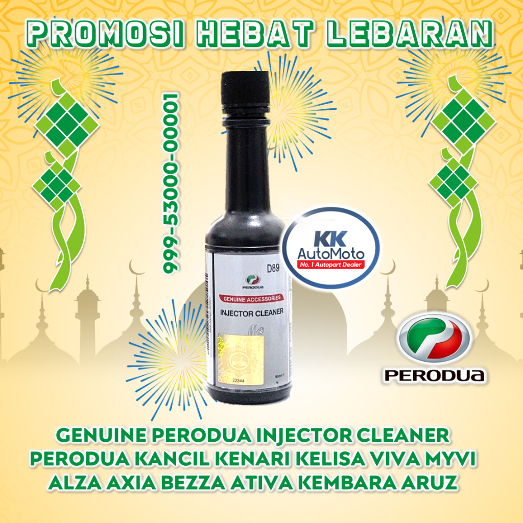 Genuine Proganti Injector Cleaner Injection Original Perodua Myvi 2005 - Now All Alza Axia Bezza ...