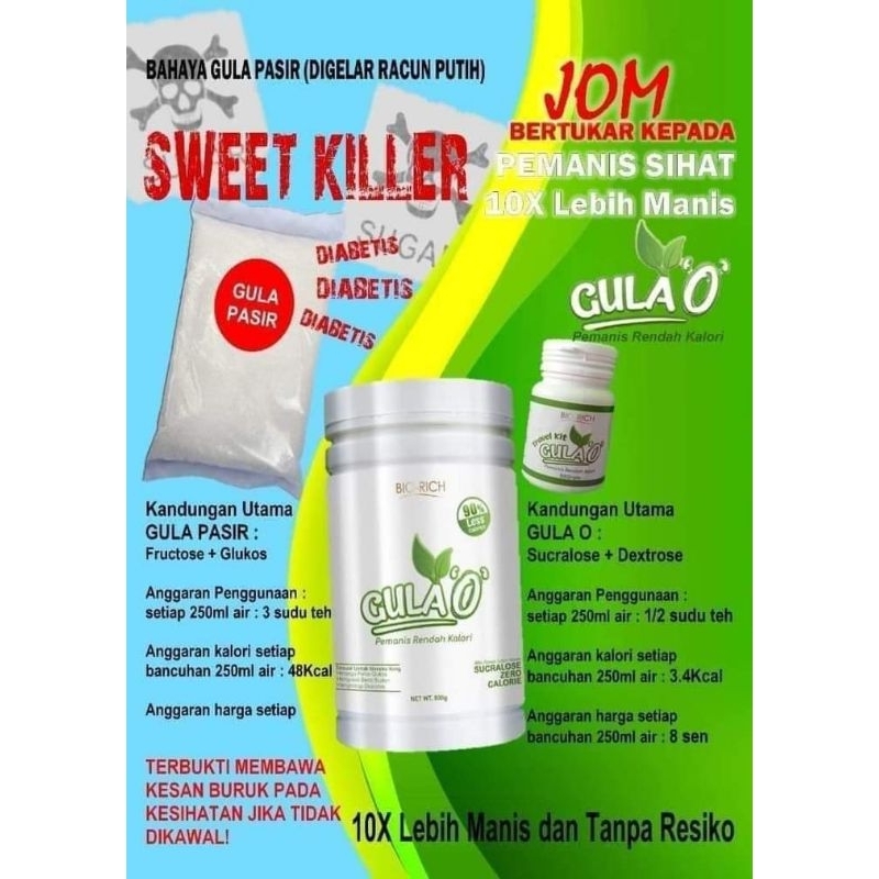 PROMOSI CLEAR STOCK!!! GULA 0 🔥 GULA O 🔥 GULA KOSONG MURAH ORIGINAL ...