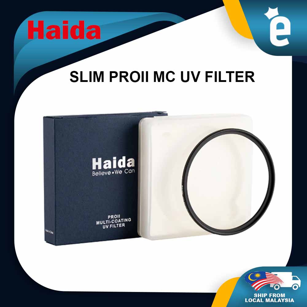 Haida PRO II Slim MC UV Round Circular Multicoated Glass Filter for 37 40.5 43 46 49 52 55 58mm ...