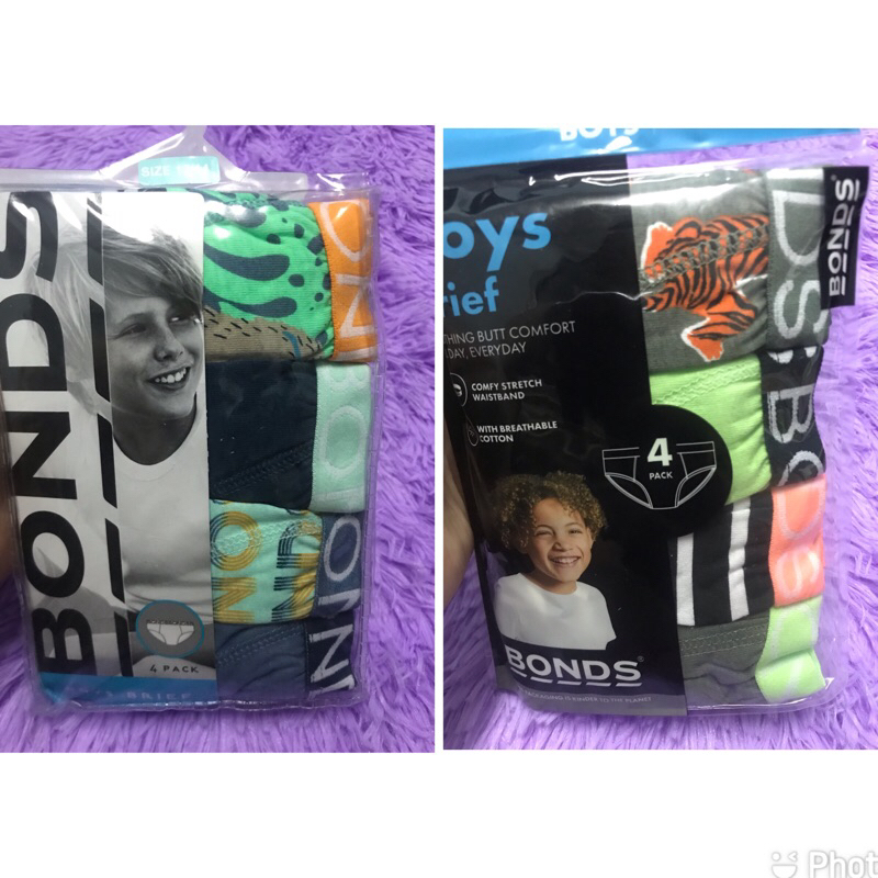 Original Bonds Boy Brief 4 in 1 | Shopee Malaysia