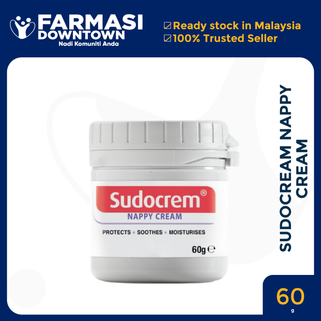 SUDOCREM NAPPY CREAM 60GM | Baby Nappy Rash Cream Antiseptic Healing ...