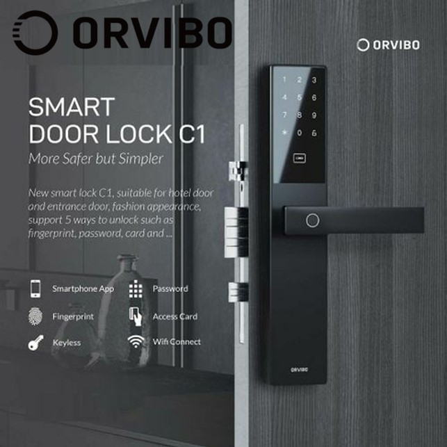 ORVIBO C1 Wireless Digital Door Lock Security System Support ...