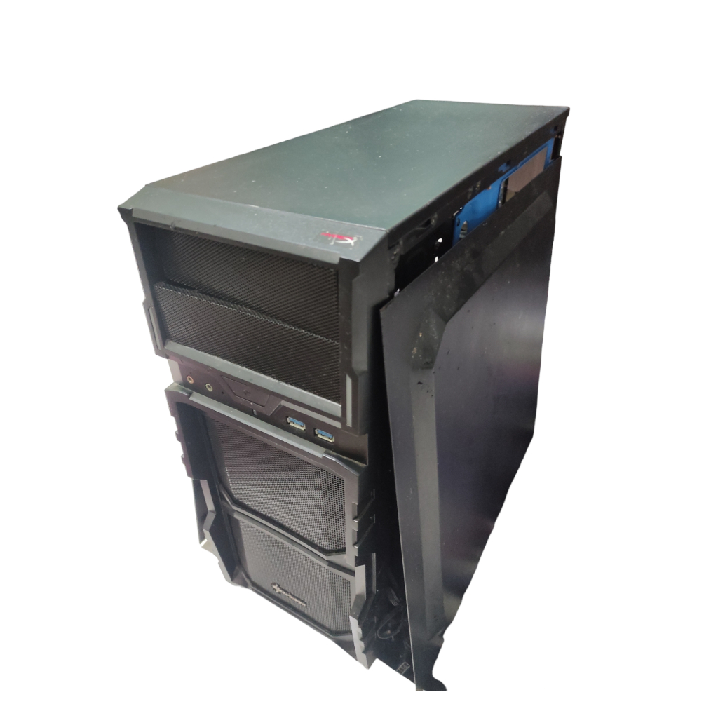 Sharkoon PC case with Blue LED (used) | Shopee Malaysia