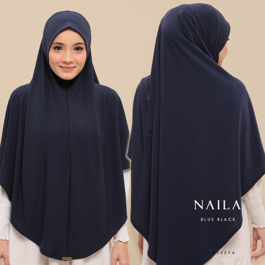 Tudung Labuh Cotton NAILA Tudung Berdagu Tudung Ironless Tudung Sarung ...