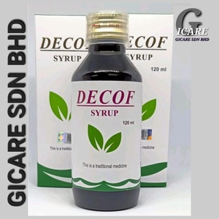 DECOF SYRUP 120ML FOR COUGH | Shopee Malaysia