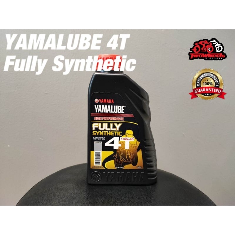 YAMALUBE 4T FULLY SYNTHETIC 10W-40 1L | Shopee Malaysia