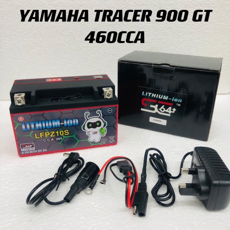 Yamaha Tracer900GT Lithium Battery LFPZ10S 12V+460CCA | Shopee Malaysia