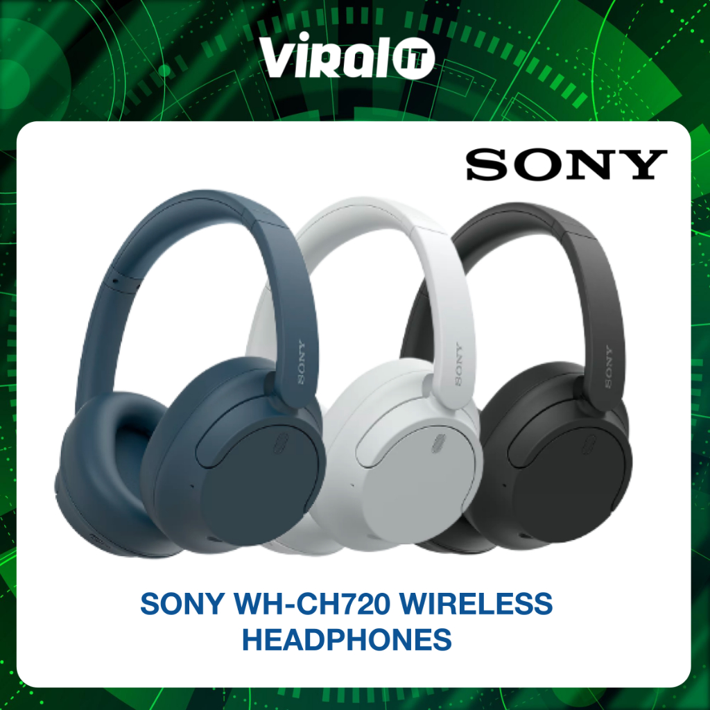 SONY WH-CH720 WIRELESS HEADPHONES | Shopee Malaysia
