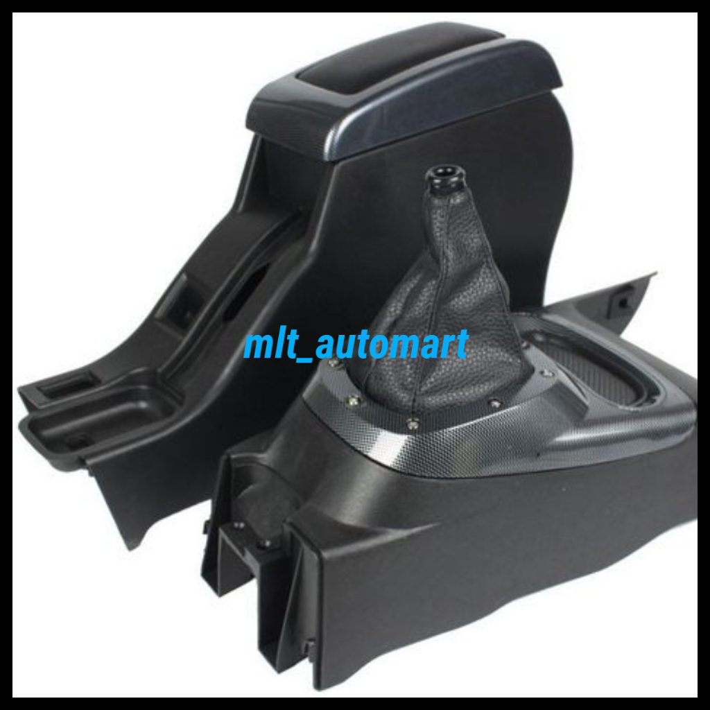 Proton Wira/Satria/Putra Console Box Armrest / Gear Box Console (CARBON ...