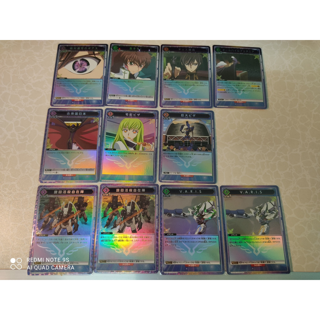 Union Arena TCG Japanese Code Geass R★ U★ C★ | Shopee Malaysia