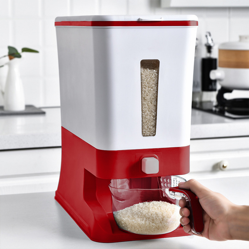 KENZZO : CLARY 12KG AUTOMATIC RICE DISPENSER WITH RINSING CUP SMART ...
