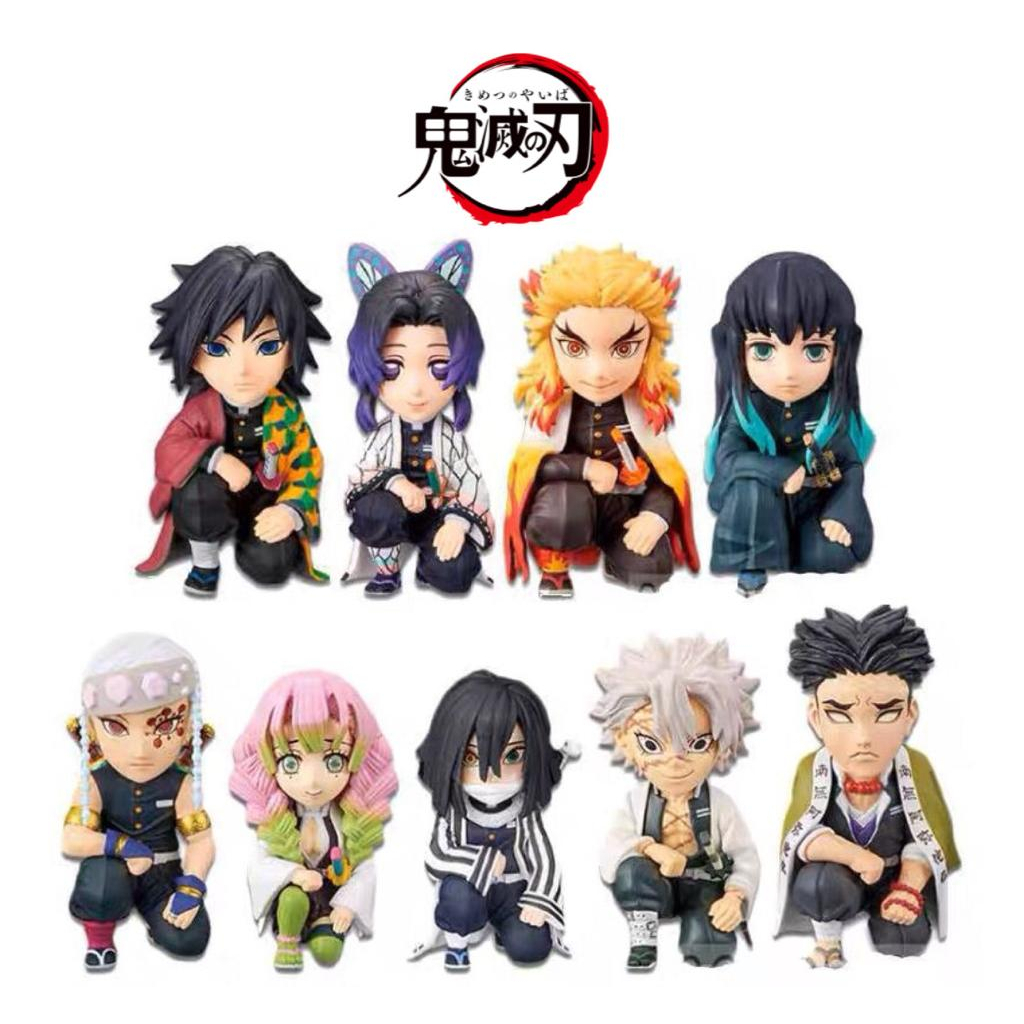 Demon Slayer Hashira Rengoku Giyu Shinobu Mitsuri Obanai Sanemi Gyomei ...