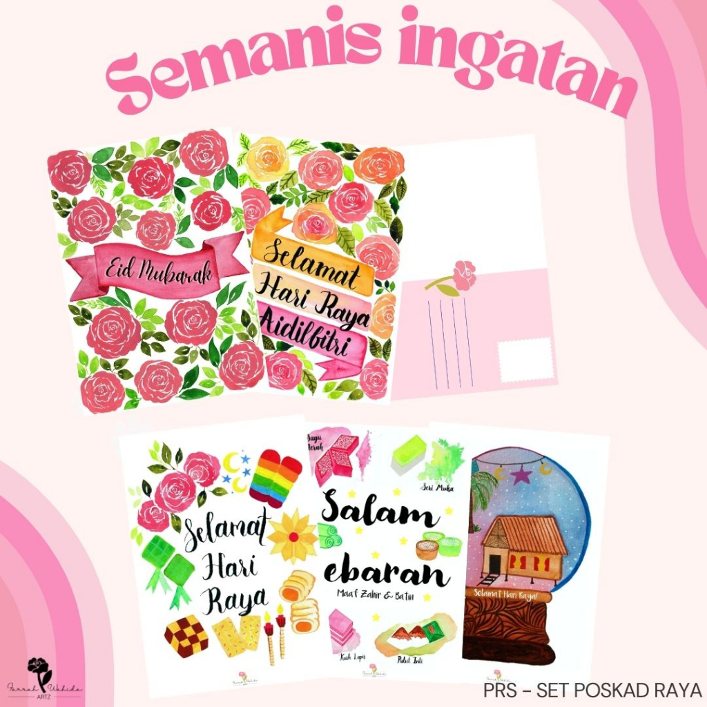 POSKAD RAYA 2023 FARRAHWARTZ | Shopee Malaysia