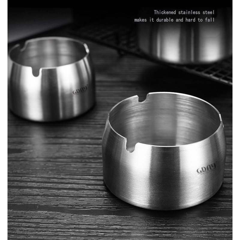 Ashtray / Asbak / Stainless Steel Ashtray / 烟灰缸 | Shopee Malaysia