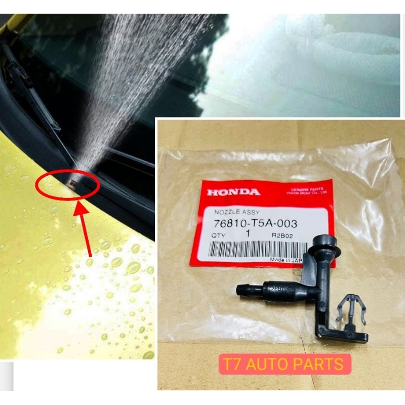 JAZZ GK T5A 2014-2019 WIPER NOZZLE DEPAN FRONT 76810-T5A-003 | Shopee ...