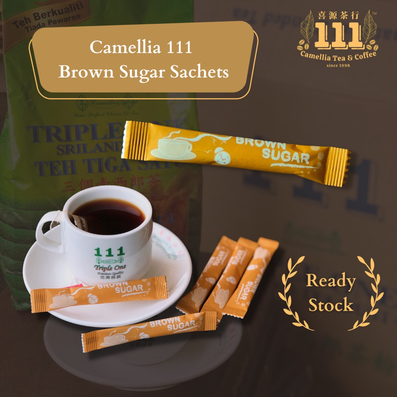[Camellia 111 Tea] Brown Sugar Sachets @ 10x5g/sachet | Shopee Malaysia
