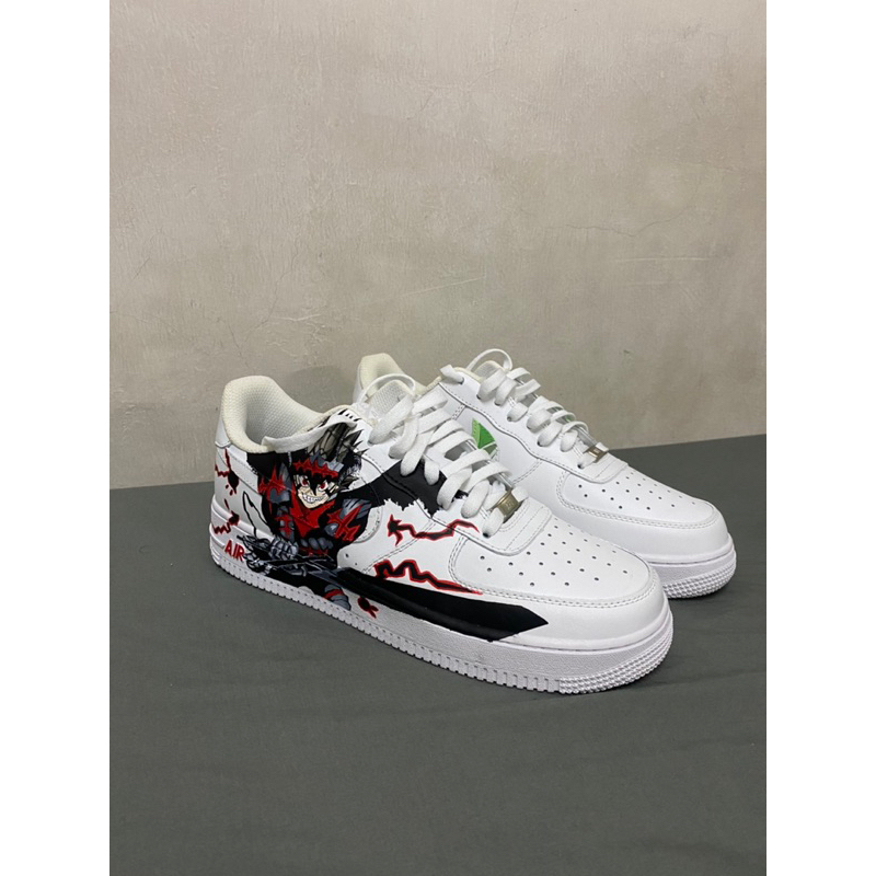 Custom Af1s Black Clover Handpainted | Shopee Malaysia