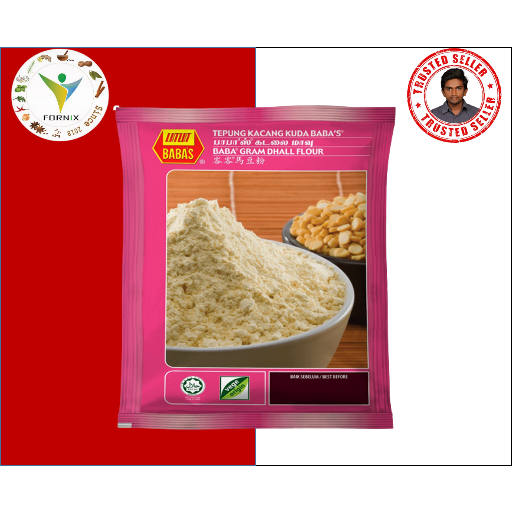 BABA'S GRAM DHALL FLOUR 500 G | Shopee Malaysia