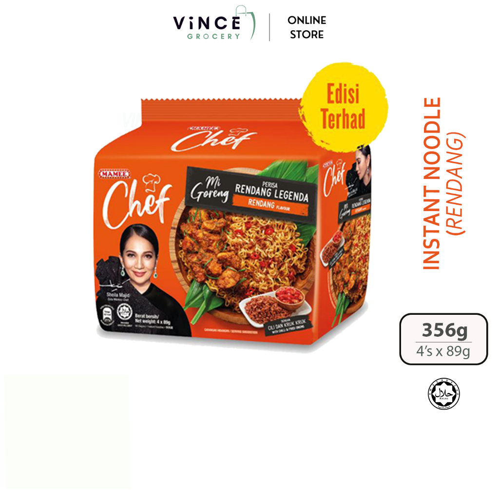 MAMEE CHEF Instant Noodle (Curry Laksa / Tom Yum / Lontong / Spicy ...