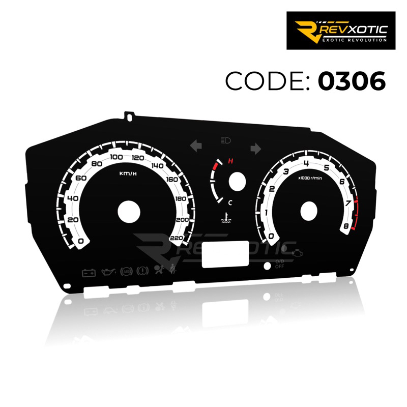 Papan Panel Meter CUSTOM Perodua MYVI GEN-1 GEN1 First Generation ...