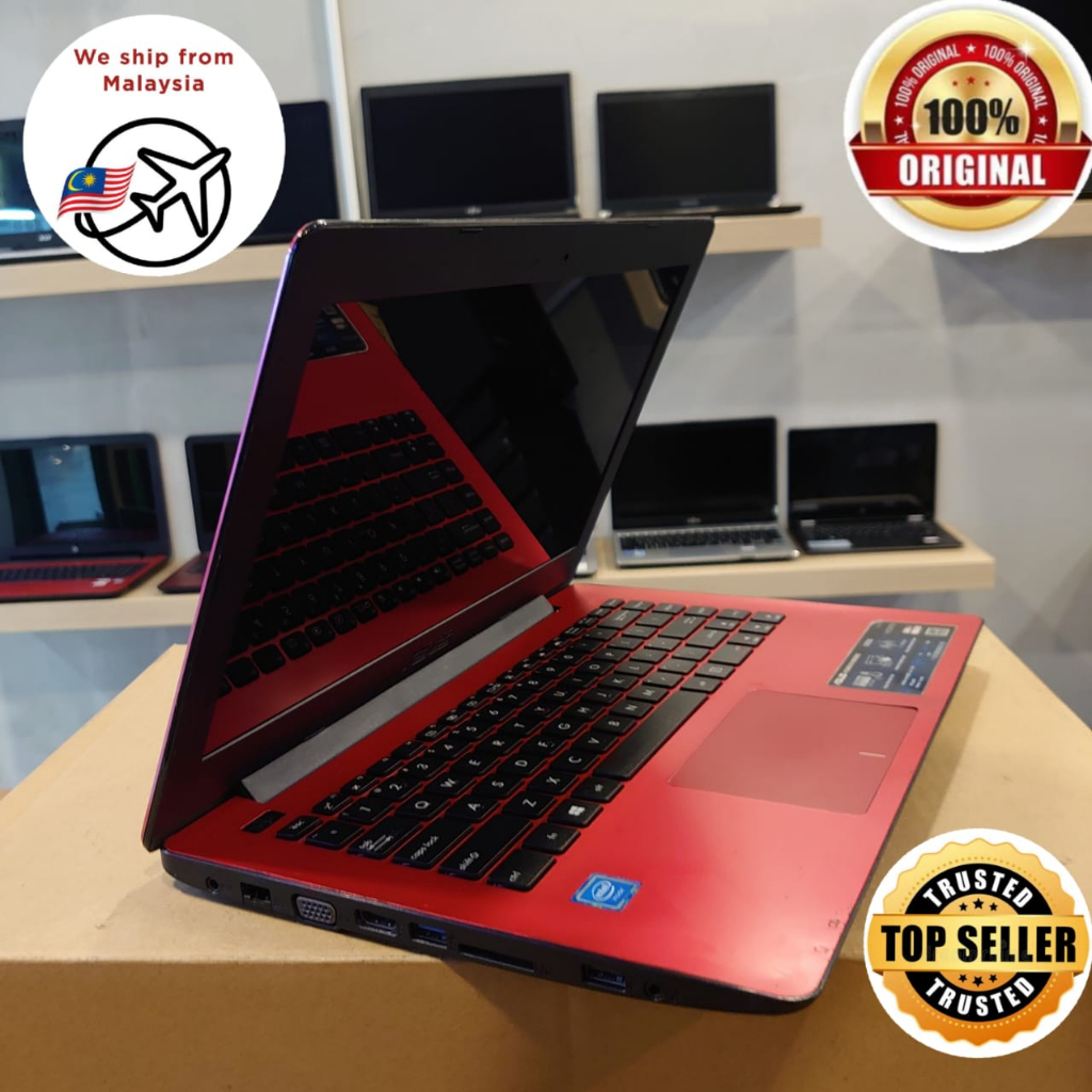 ASUS X453S CELERON SLIM LAPTOP 100% ORIGINAL USED | Shopee Malaysia