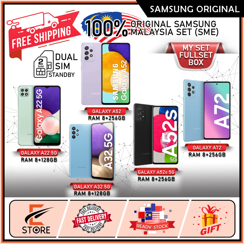 [SME ORI DUAL SIM] MY SET SAM GALAXY A22 5G / A32 5G / A52 / A52s 5G ...